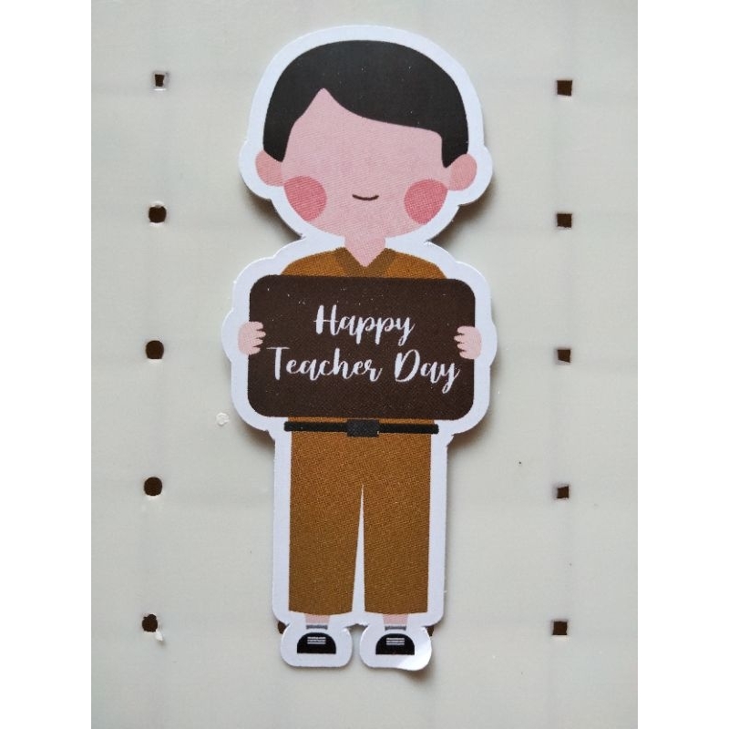 Jual TOPPER GURU / PART 3 / TOPPER UNTUK BUCKET / UCAPAN HARI GURU ...