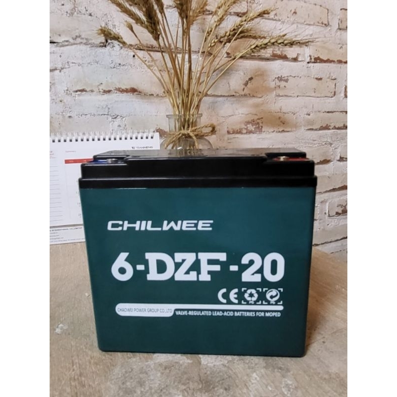 Jual AKI / BATERAI SEPEDA LISTRIK , AKI / BATERAI MOTOR LISTRIK 12V-20AH MERK TIANNENG CHILWE ...