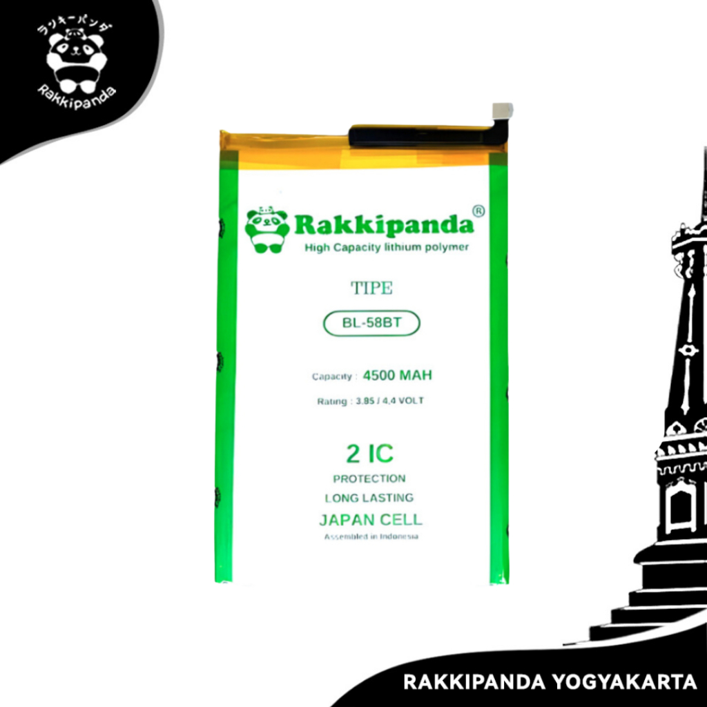 Jual Baterai RakkiPanda Battery BL-58BT Tecno Pouvoir 4 LC7 / Pouvoir 4 ...