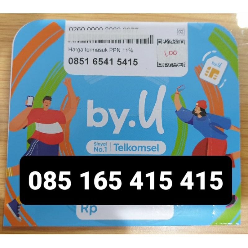 Jual Nomor Cantik ByU Telkomsel seri abc abc 415 415 (ais) | Shopee ...