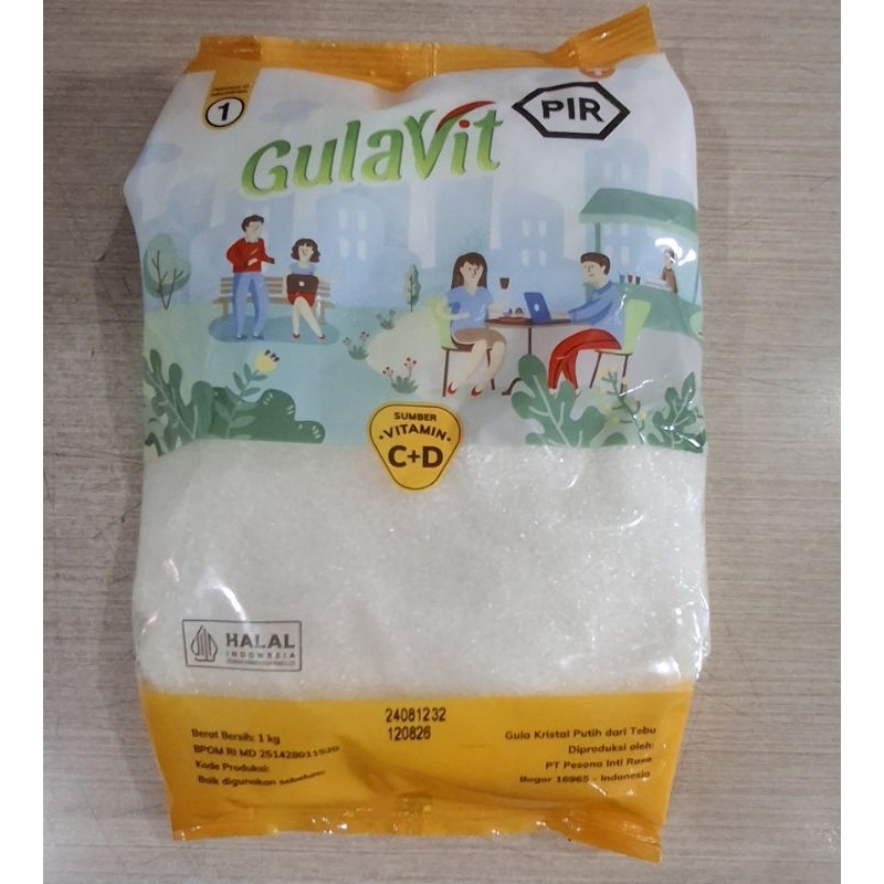 Jual Gula Pasir Gulavit 1 kg | Shopee Indonesia
