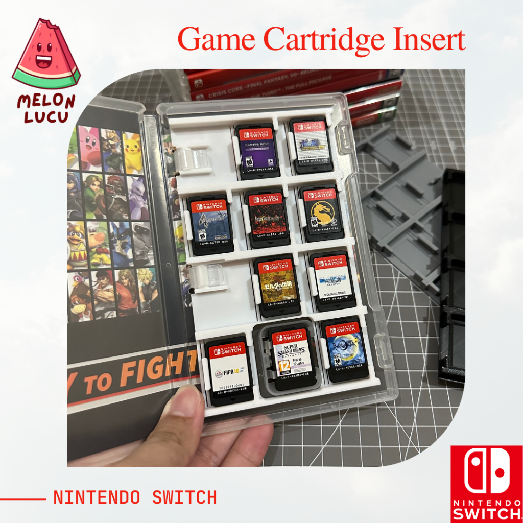 Jual Nintendo Switch Game Card Cartridge Memory Case Storage Expansion ...