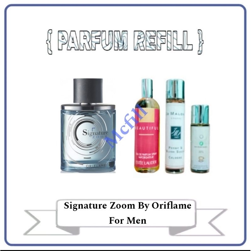 Jual Parfum Refill Signature Zoom By Oriflame For Men | Shopee Indonesia