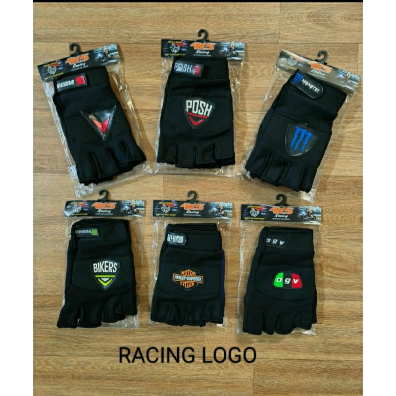 Jual sarung tangan logo racing pendek | Shopee Indonesia