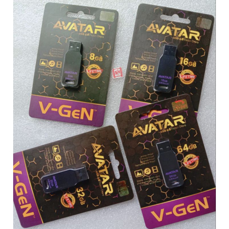 Jual Flashdisk V-GEN vgen 8GB/16GB/32/64GB Original Garansi Resmi ...