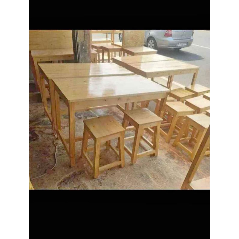 Jual paket meja 4 set meja makan meja kafe meja warkop meja bakso meja ...