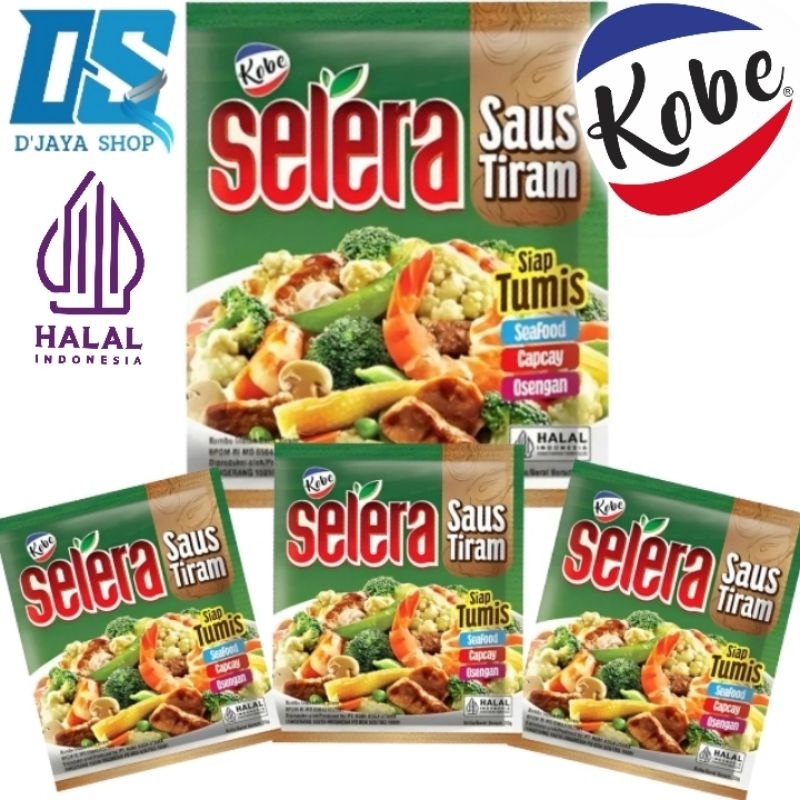 Jual Kobe Selera Saus Tiram/Seafood/Capcay/Osengan ( 3 Sachet × 20g ...