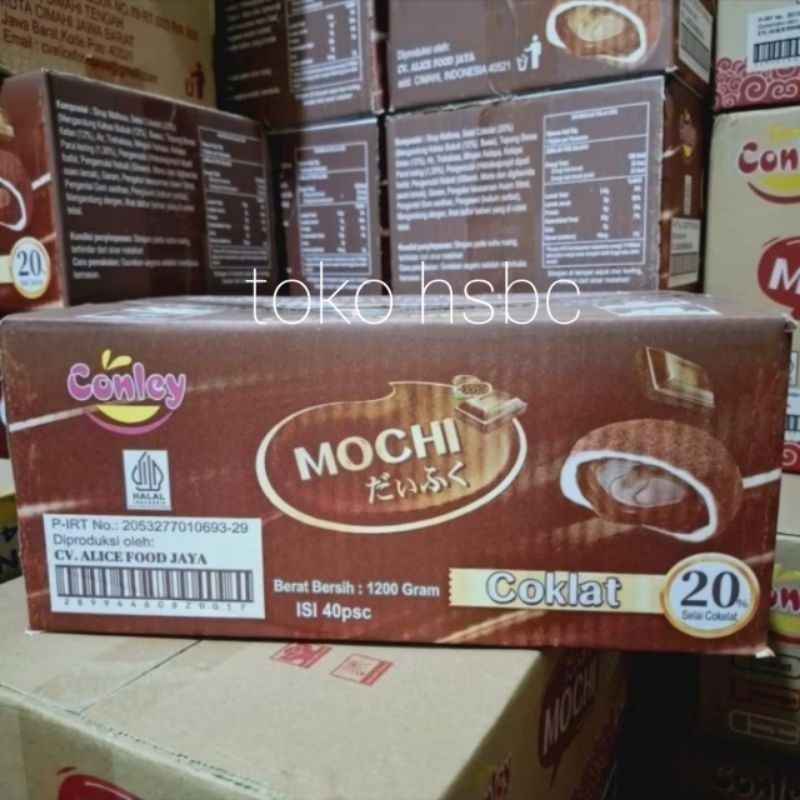 Jual VIRAL MOCHI SUPER COKELAT | ANEKA RASA KENYAL LEMBUT ENAK PER DUS ...