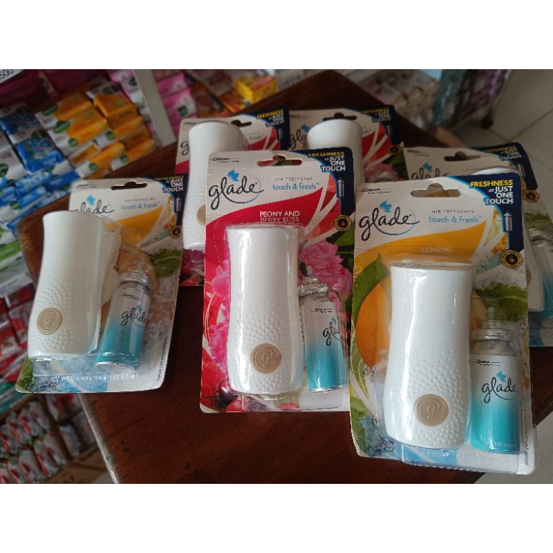 Jual Glade touch&fresh alat free refil mini 9g | Shopee Indonesia