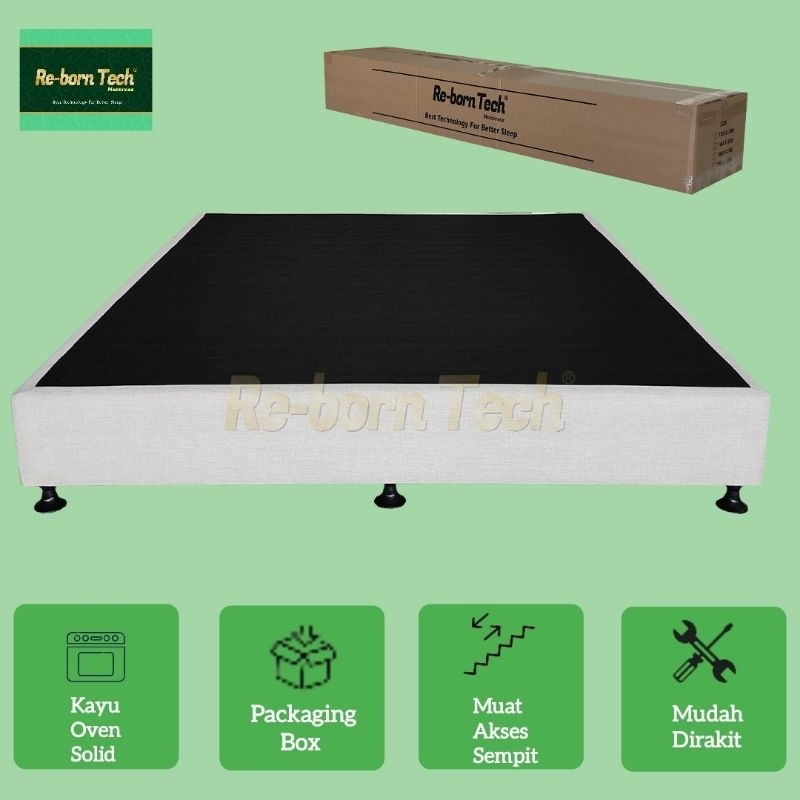 Jual Re-born Tech Dipan Tempat Tidur Kayu Oven 120x200 In A box ...