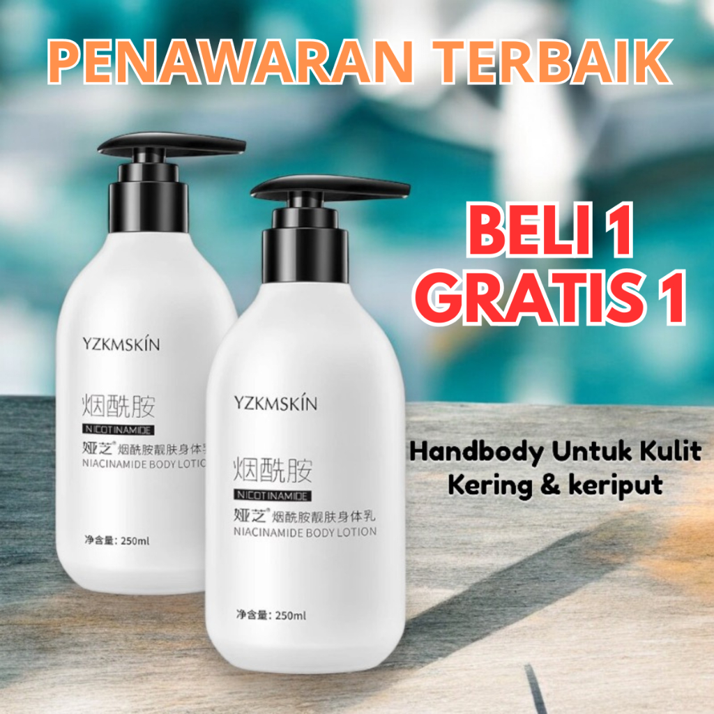 Jual YZKMSKIN Whitening Body Lotion Pemutih Badan hand and body lotion pemutih melembabkan kulit ...