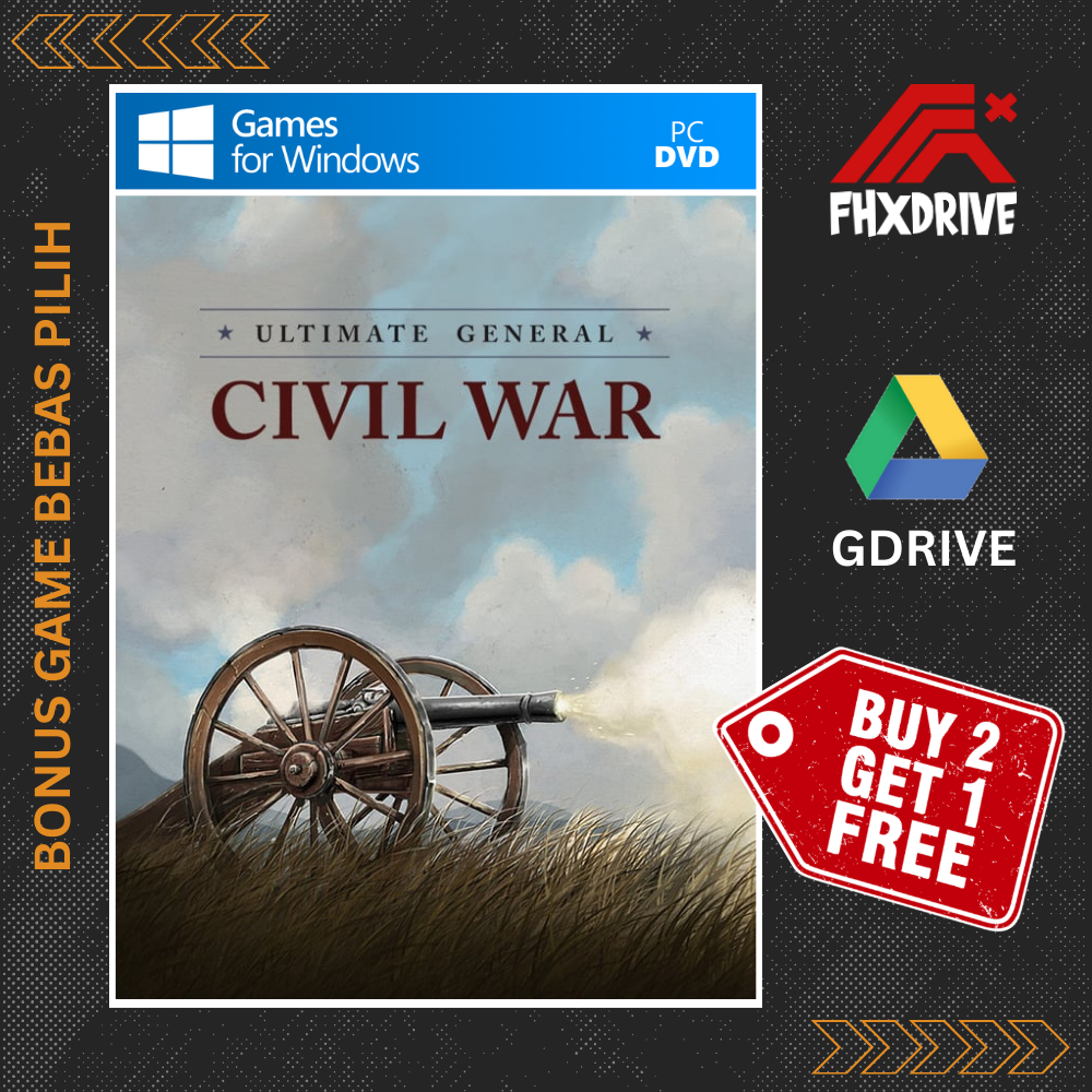 Jual ULTIMATE GENRAL CIVIL WAR | BELI 2 GRATIS 1 | GAME PC | Shopee ...