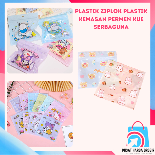 Jual PHG Plastik Ziplok Plastik Kemasan Permen Kue Serbaguna Plastik ...