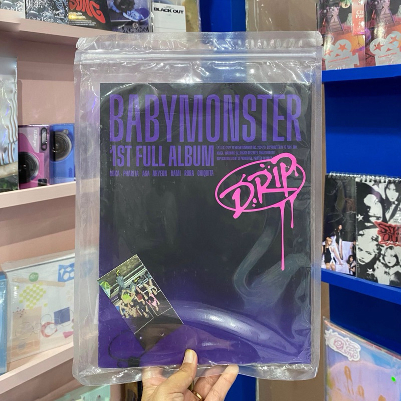 Jual ALBUM BABY MONSTER - DRIP ( Ziplock ver ) | Shopee Indonesia