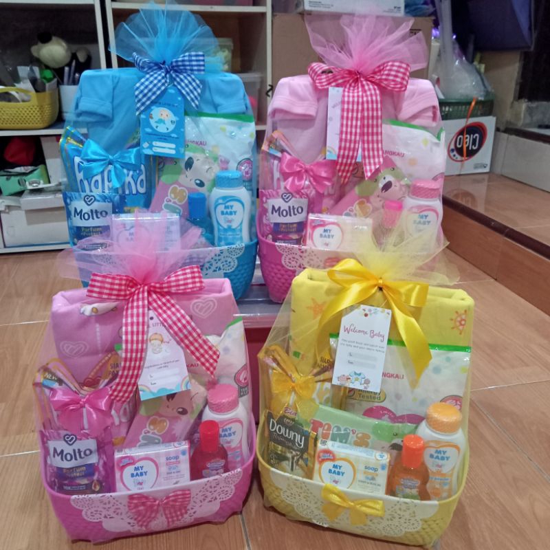 Jual parsel sambang bayi/hampers baby/kado sambang bayi (JM) | Shopee ...
