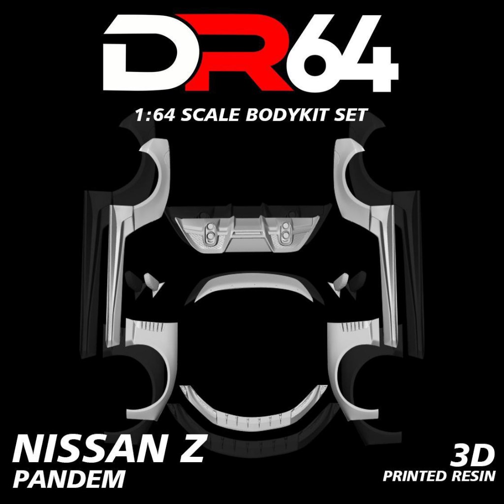 Jual DR64 Bodykit Hotwheels Nissan 400z Nissan Z/ Body Kit Custom Mini ...