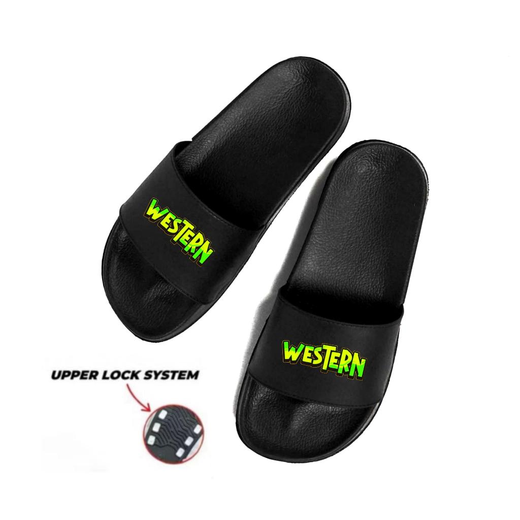 Jual Western Sandal Sendal Selop Slop Slip On Slide Flip Flop Pria ...