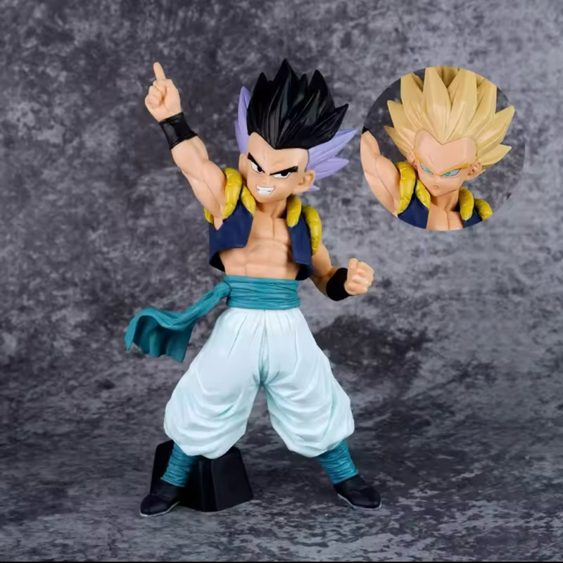 Jual Action Figure Gotenks Super Saiyan Figure Dragon Ball Z Double ...