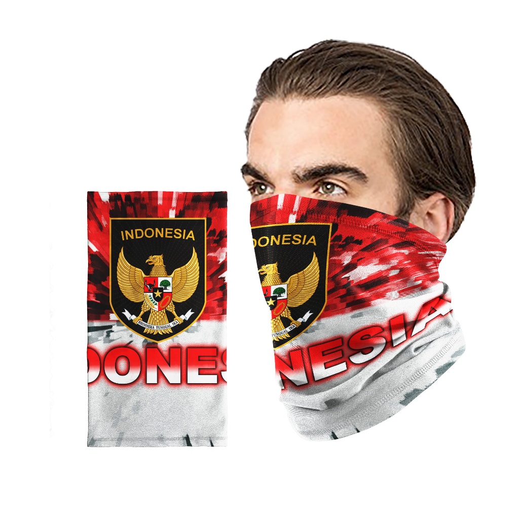Jual Masker Buff Bandana Timnas Indonesia Multifungsi Full Printing ...