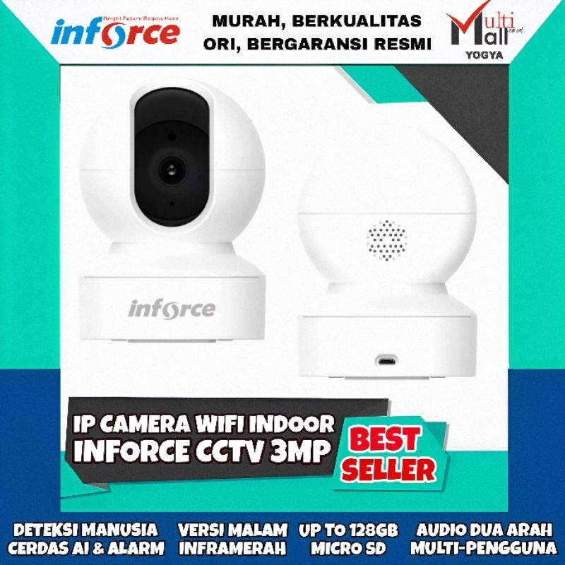 Jual Inforce Smart CCTV WiFi Indoor 3MP IP Camera 2K 1440p Two-Way ...