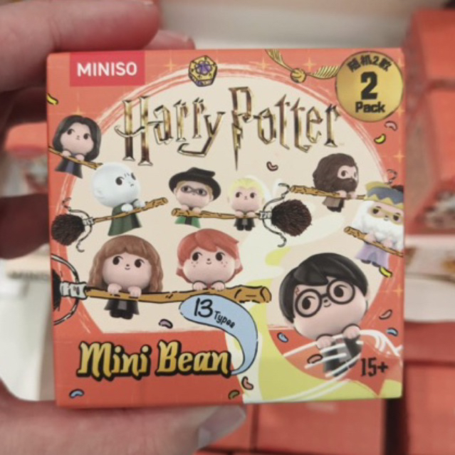 Jual Miniso x Harry Potter Mini Bean Blind Box Mystery Box Harry Potter isi 2pcs | Shopee Indonesia