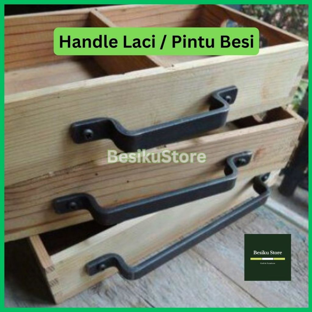 Jual Handle Besi Tarikan Laci Hendel Pintu Geser Lemari Sorokan Kabinet ...