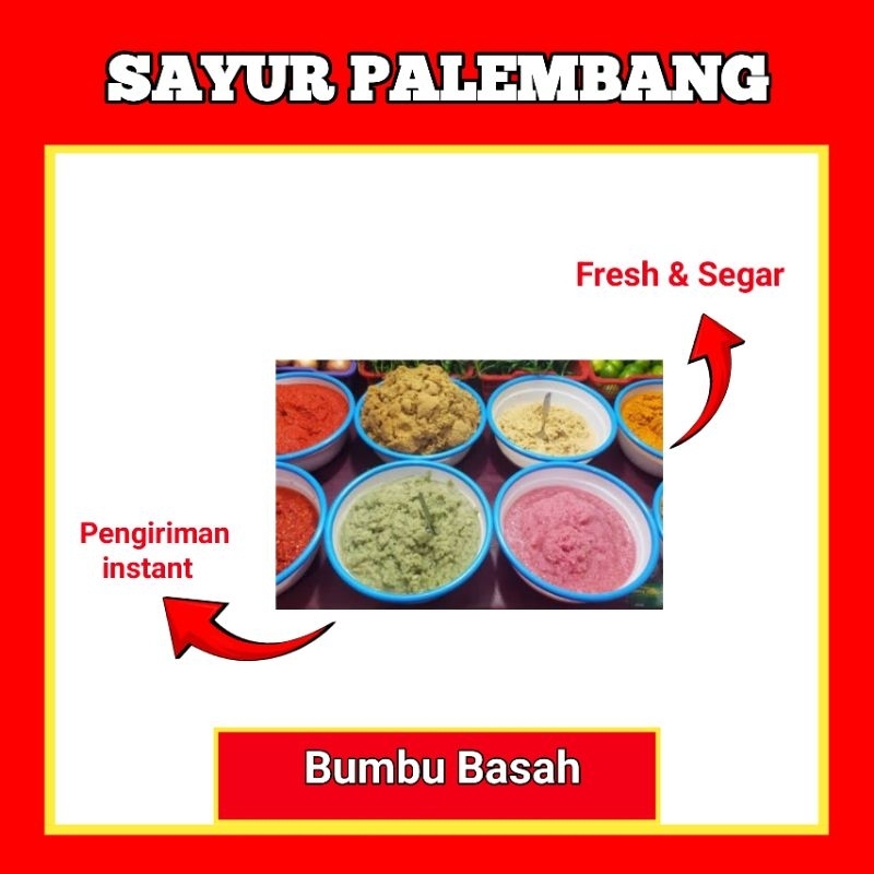Jual Bumbu Basah - Sayur Pasar Satelit Palembang | Shopee Indonesia