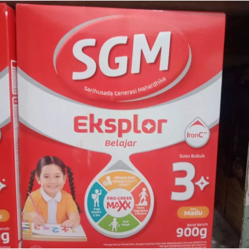 Jual SGM 3+ MADU 900gram | Shopee Indonesia