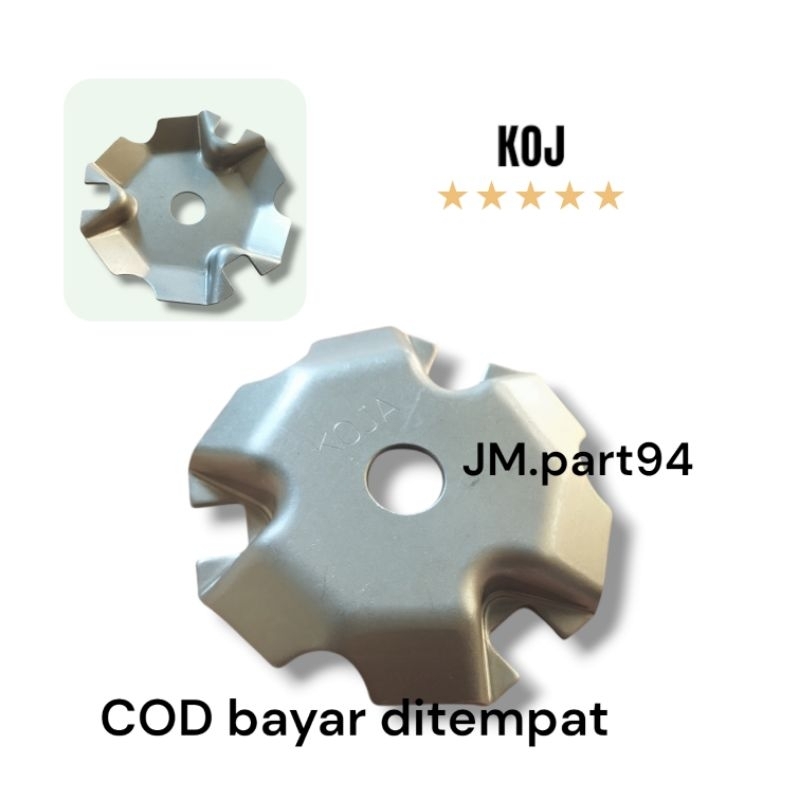 Jual plate ramp plat rumah roller beat led Genio Scoopy K2F | Shopee ...