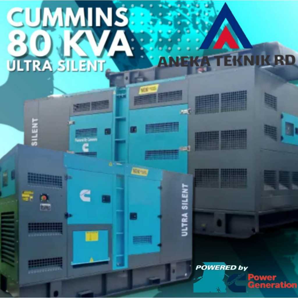 Jual Genset 80KVA Cummins Diesel - Ultra Silent | Shopee Indonesia