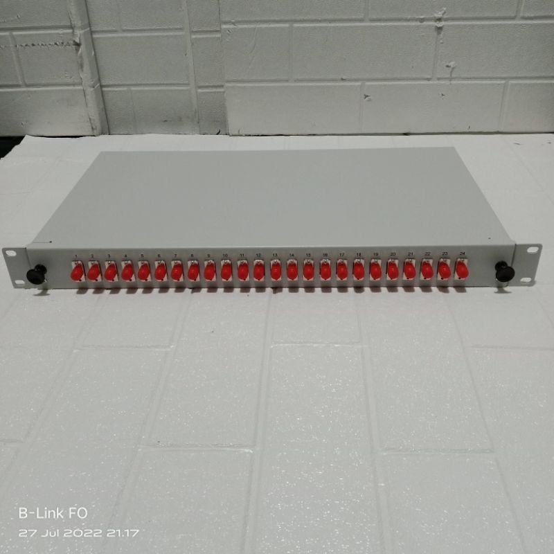 Jual otb 24 core lengkap pigtail adapter fc / odf 24 core lengkap ...