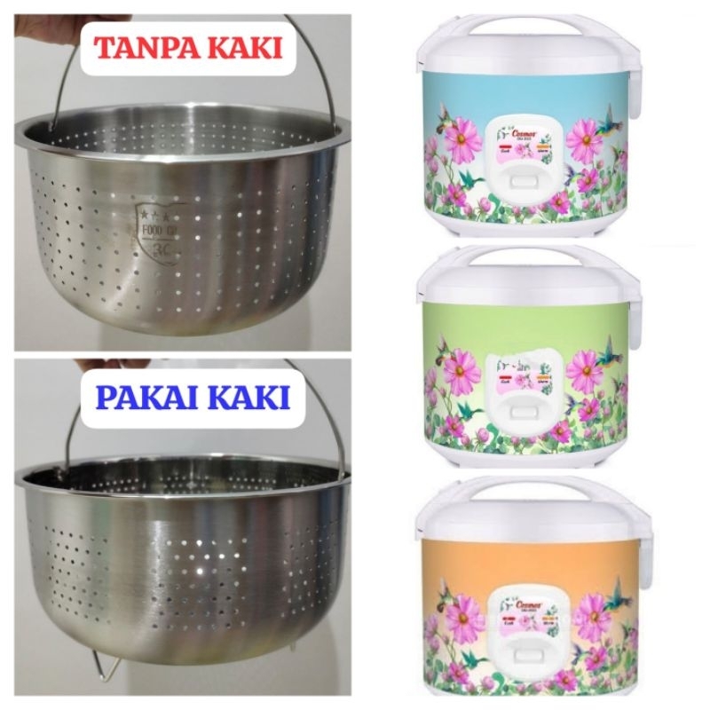 Jual Sarangan Steamer berbahan Stainless Steel Low Carbo Utk Magic Com ...