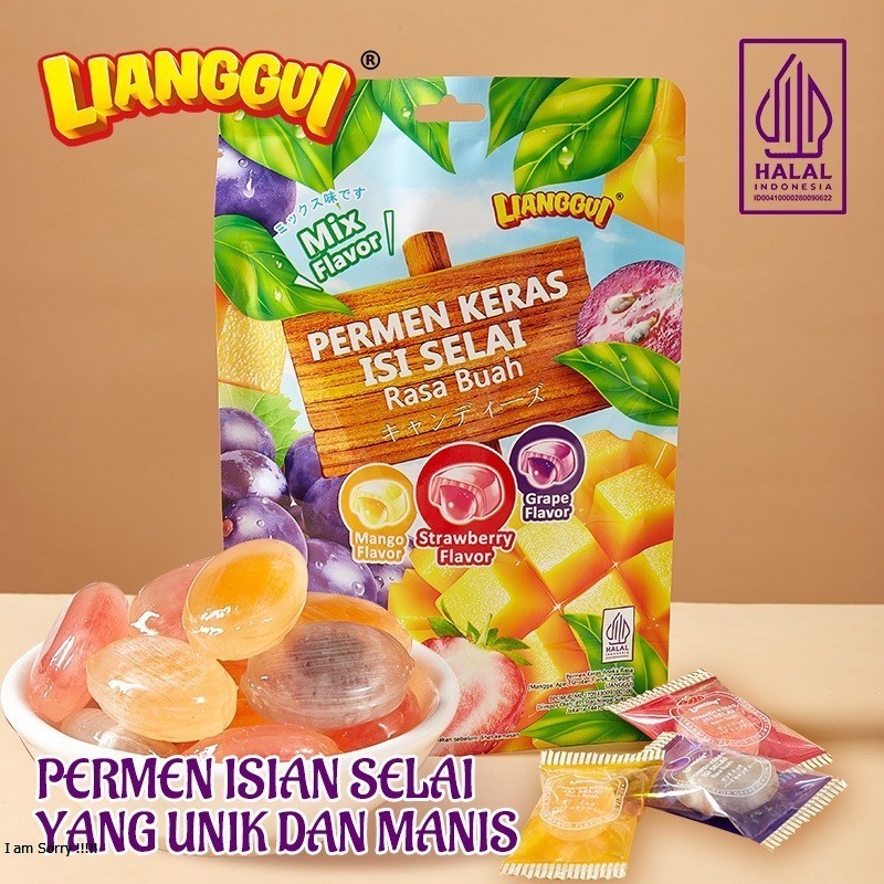 Jual Permen Keras Isi Selai Permen Viral Cocok Untuk Keluarga Cemilan ...