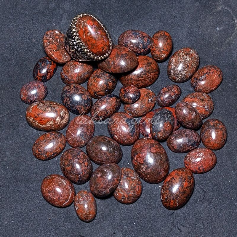 Jual Batu Badar Besi Merah Cabe Super Nempel Magnet/ Losstune Badar ...