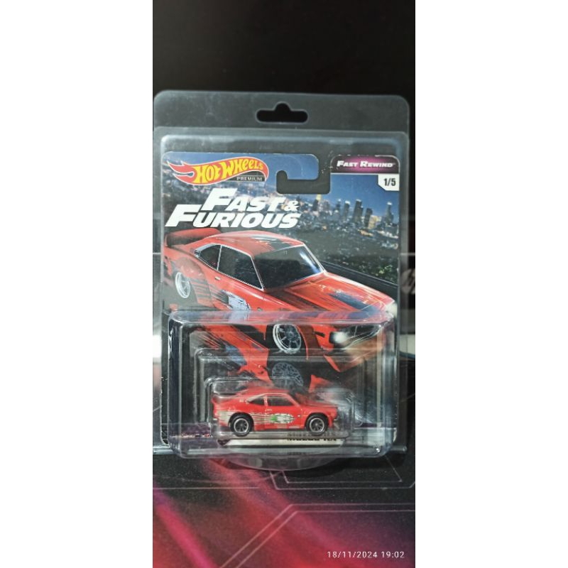 Jual Hotwheels Premium Fast Rewind Fast & Forius Mazda RX-3 | Shopee ...