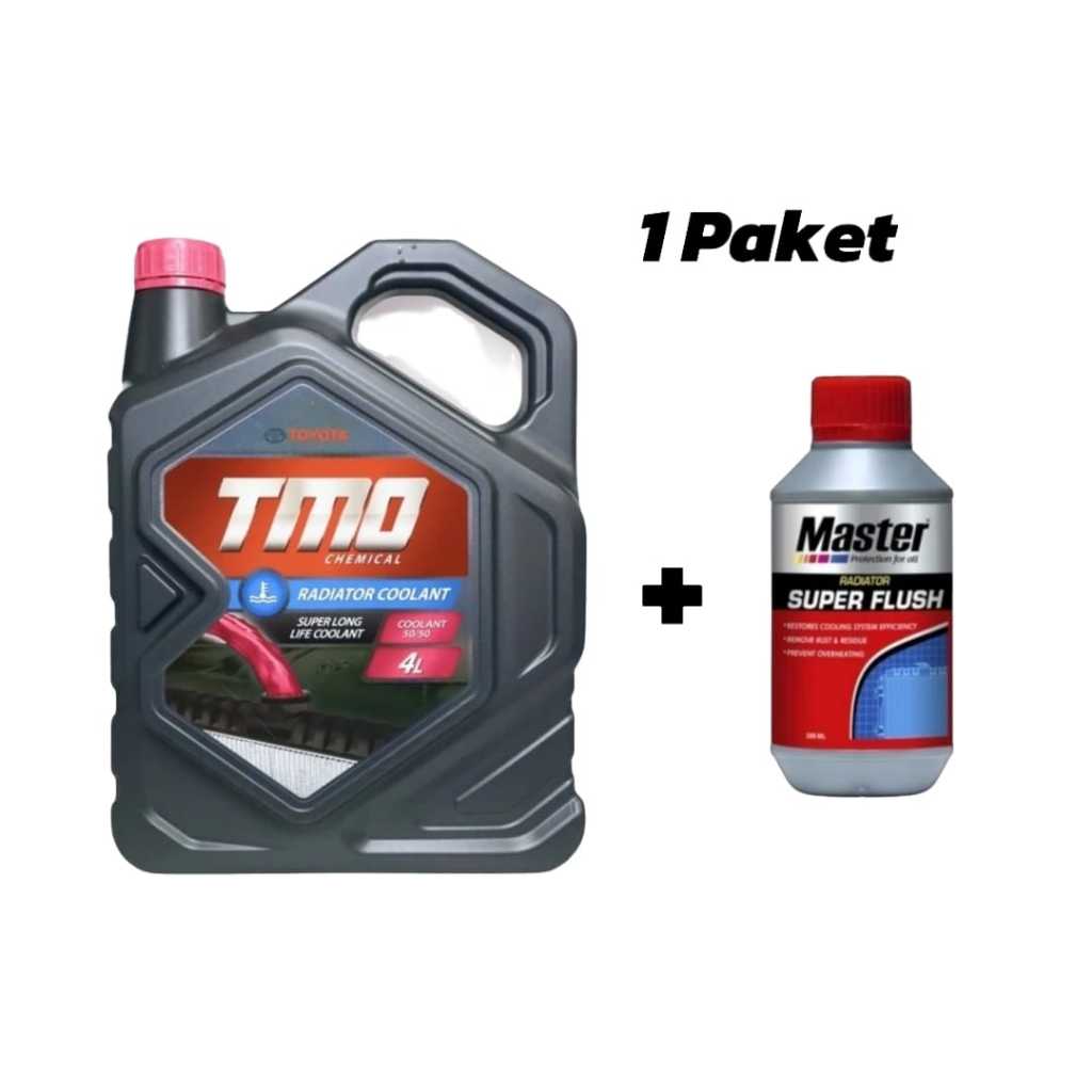 Jual PAKET Air Radiator Coolant TMO Toyota Long Life Coolant 50/50 ...