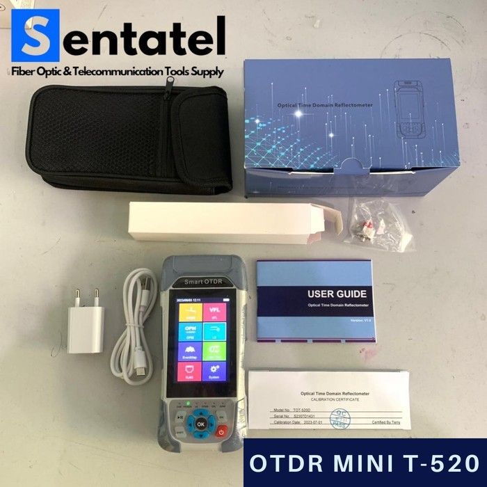 Jual OTDR MINI SKYCOM T-520 / SMART OTDR MINI T520 / SKYCOM T520 MODEL ...
