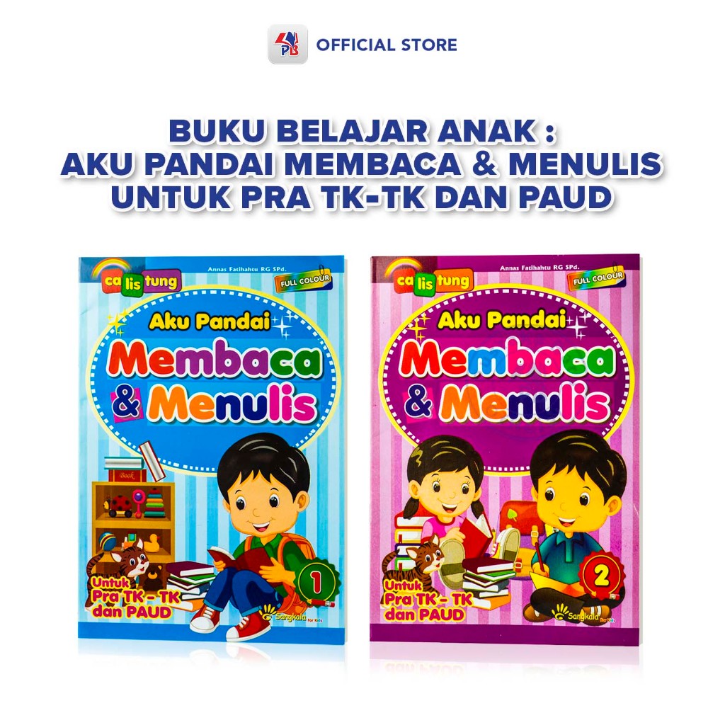 Jual Buku Belajar Membaca Menulis Anak / Aku Pandai Membaca & Menulis 1 ...