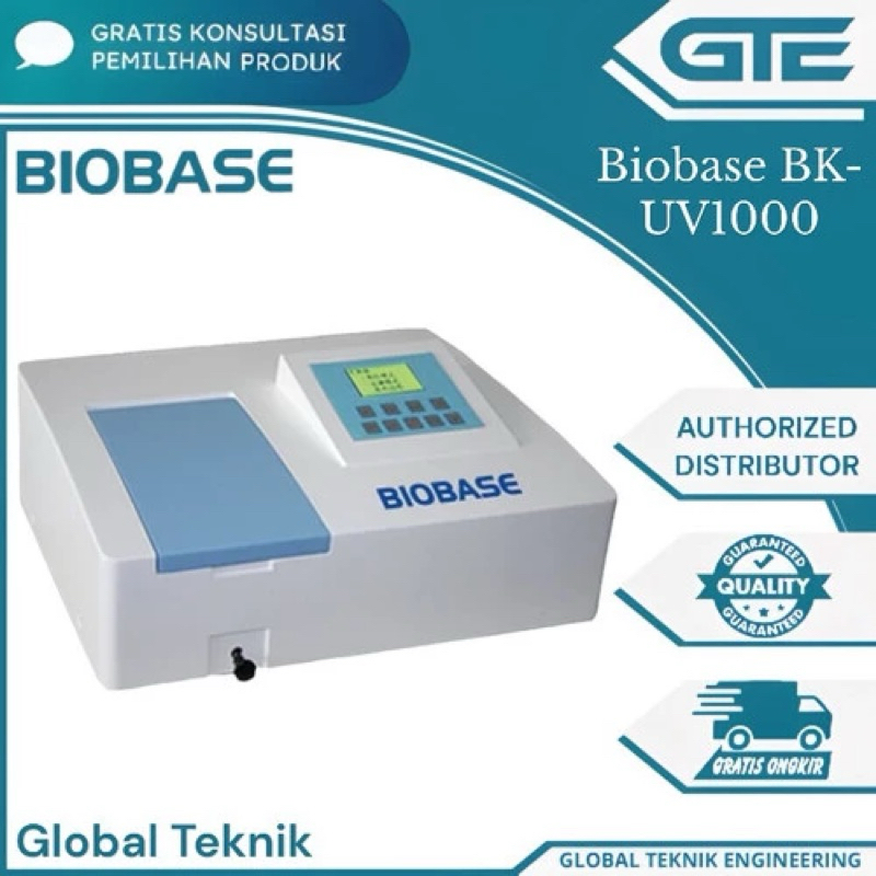 Jual Biobase BK-UV1000 Single Beam UV/VIS Lab Spectrophotometer 200-1020nm | Shopee Indonesia