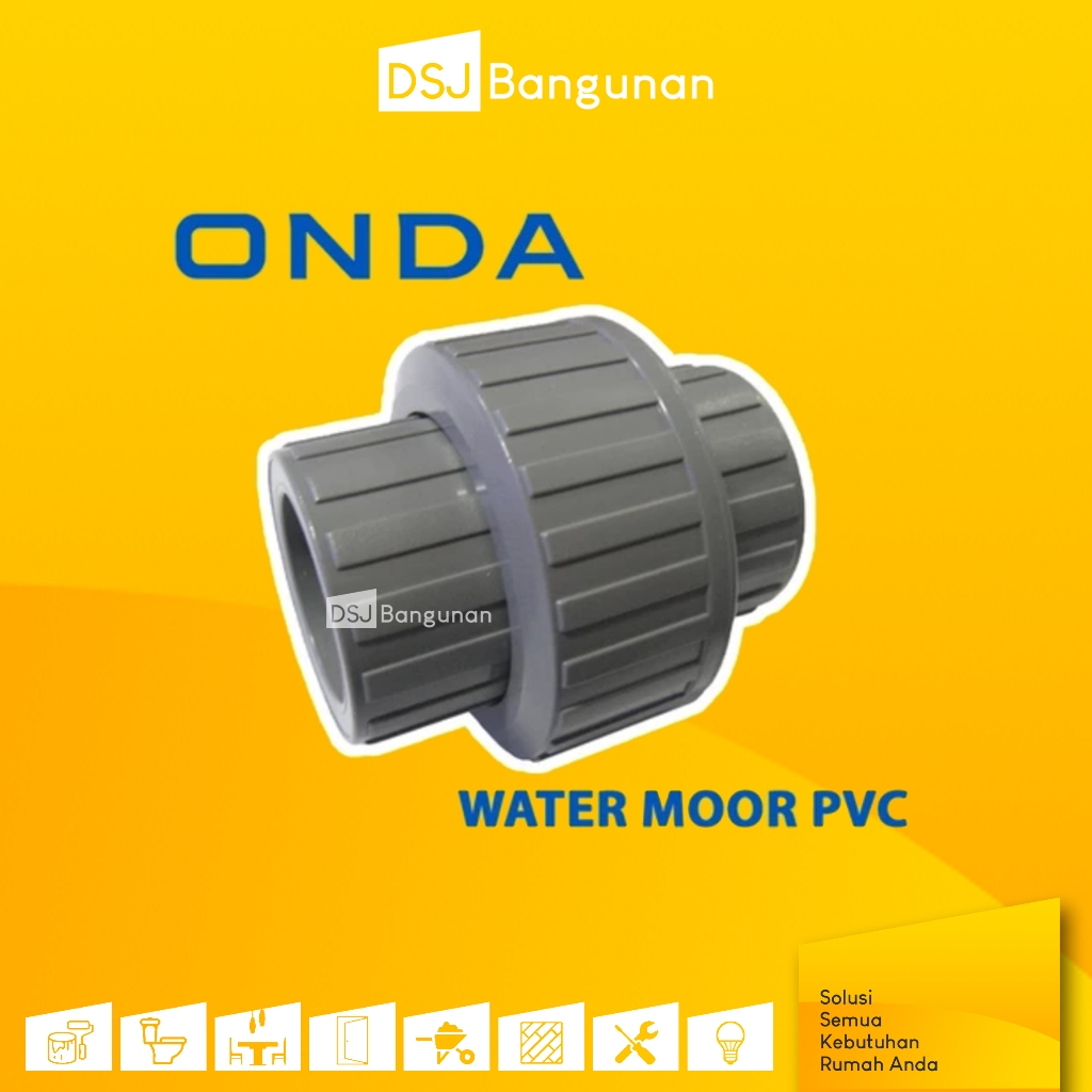 Jual Onda Water Moor Polos PVC 2" WM / Union Socket 2" PVC Watermur ...