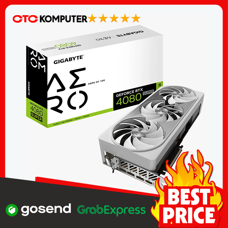 Jual VGA Card Gigabyte GeForce RTX 4080 SUPER AERO OC 16GB GDDR6X ...