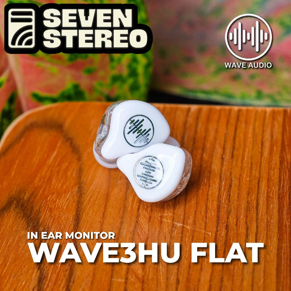 Jual WAVE3HU WAVE 3HU IEM Flat In Ear Monitor Panggung Triple Driver ...