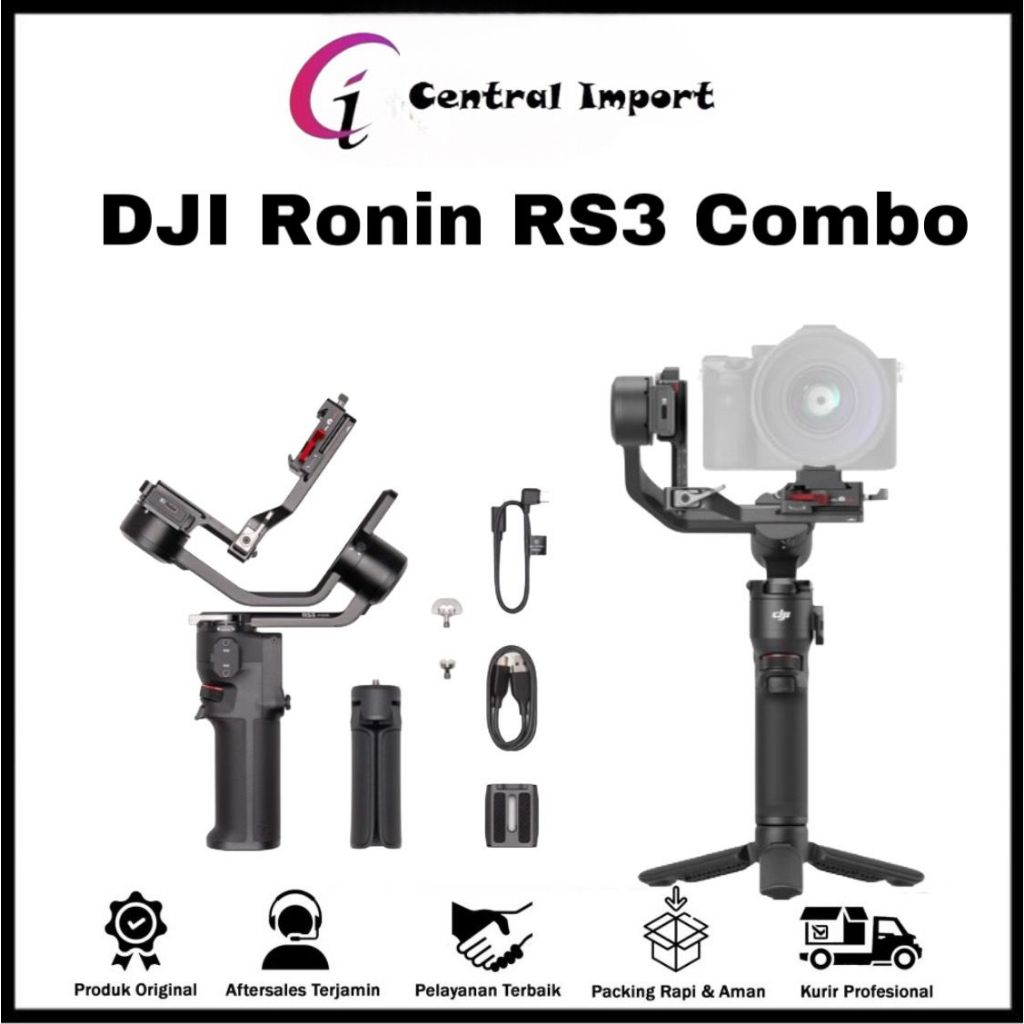 Jual DJI RS 3 COMBO GIMBAL STABILIZER | Shopee Indonesia