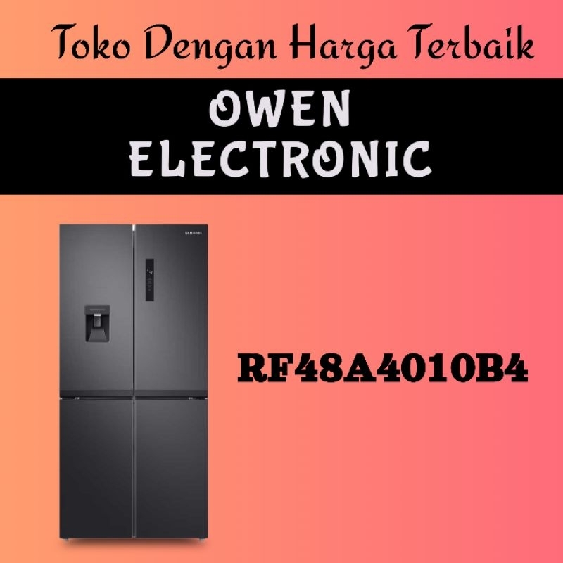 Jual SAMSUNG KULKAS MULTIDOOR REFRIGERATOR RF48A4010B4 | Shopee Indonesia