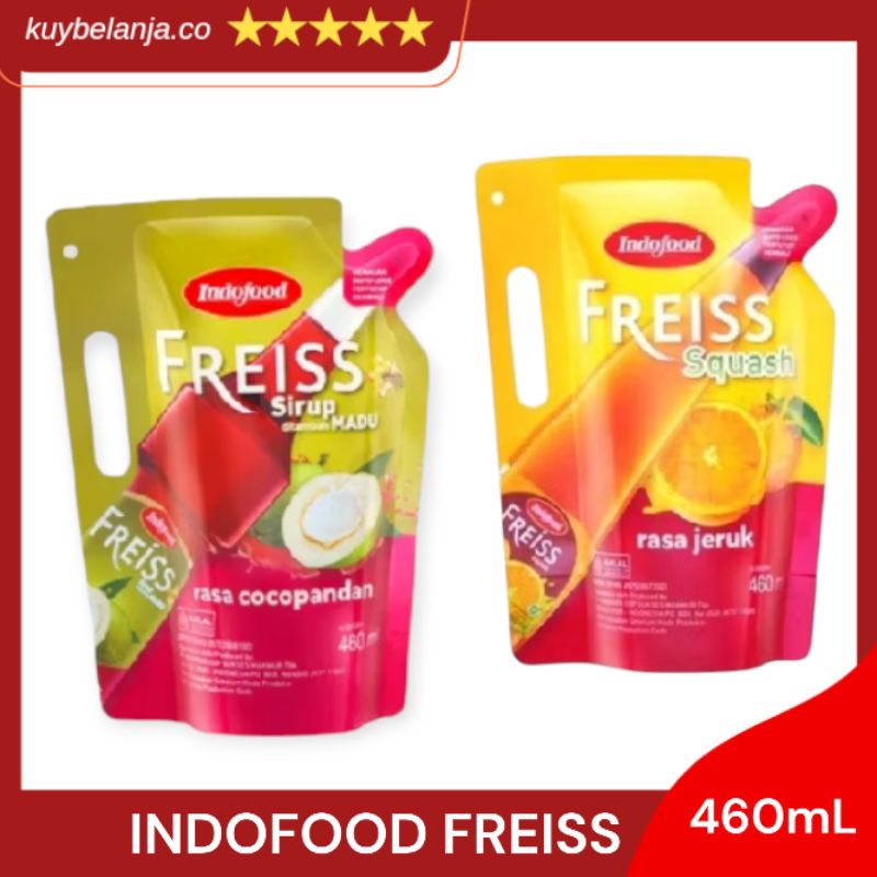 Jual Indofood Sirup Freiss Pouch 460 ml | Shopee Indonesia
