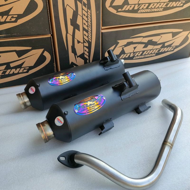 Jual Knalpot Standar Racing MONCONG SHIROJI RCM, Beat fi,Beat Deluxe ...
