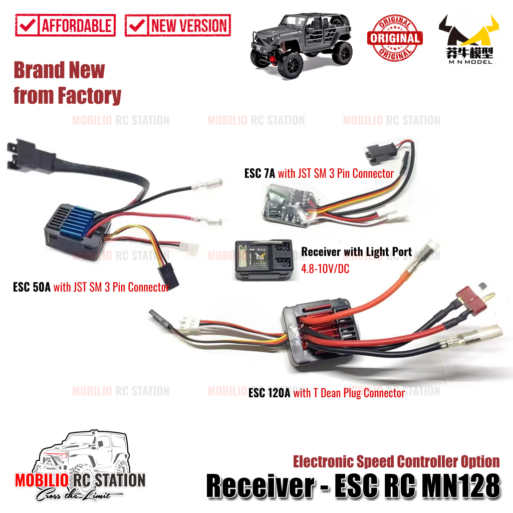 Jual Original Part MN128 Receiver ESC MN 128 MN86 New Version RC ...
