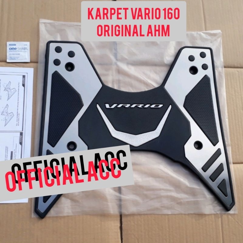 Jual Karpet Alas Pijakan Kaki Vario 160 Original Panel Step Floor AHM Honda (Double Tape ...