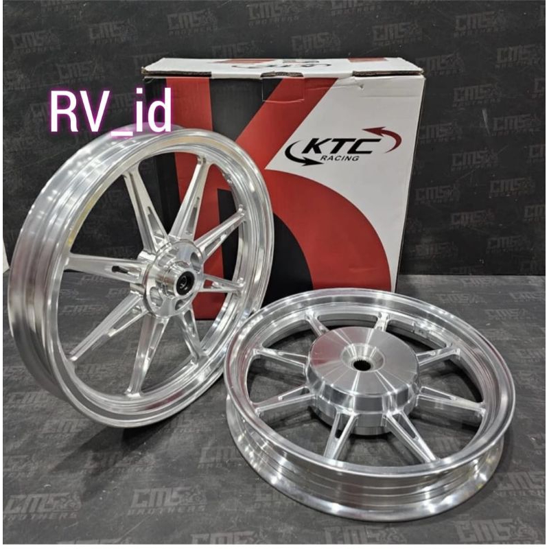 Jual Velg Racing Ktc Spectre,1.85-14, 2.15-14, motor V 125/150 / V 110 / BEAT. | Shopee Indonesia