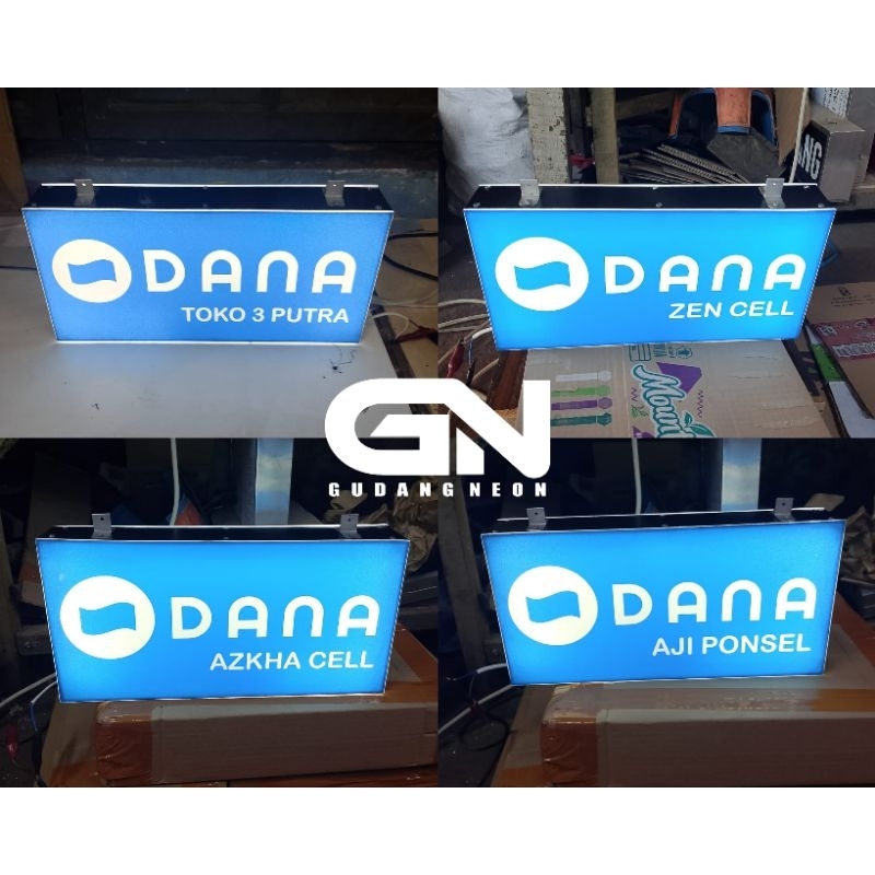 Jual NEON BOX UKURAN 20X50 ACP ( CUSTOM NAMA/ TOKO ) | Shopee Indonesia